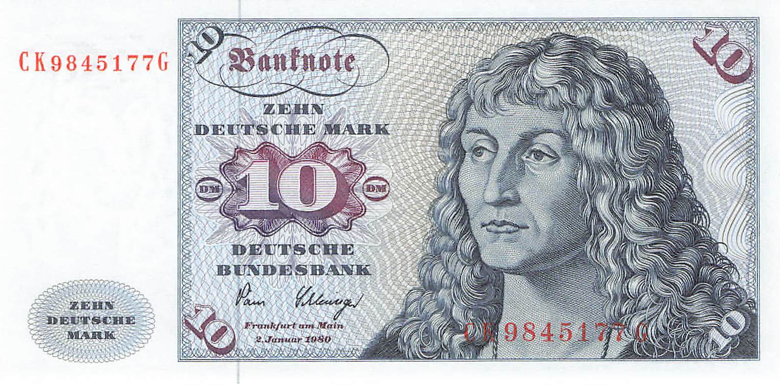 Papermoneyshop - Ro.286a Serie CK G - 10 Mark 1980 UNC